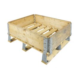 Used wooden pallet edge - 800x600 mm - Logistics Online